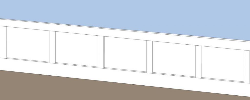 Wainscoting Layout Calculator - Inch Calculator