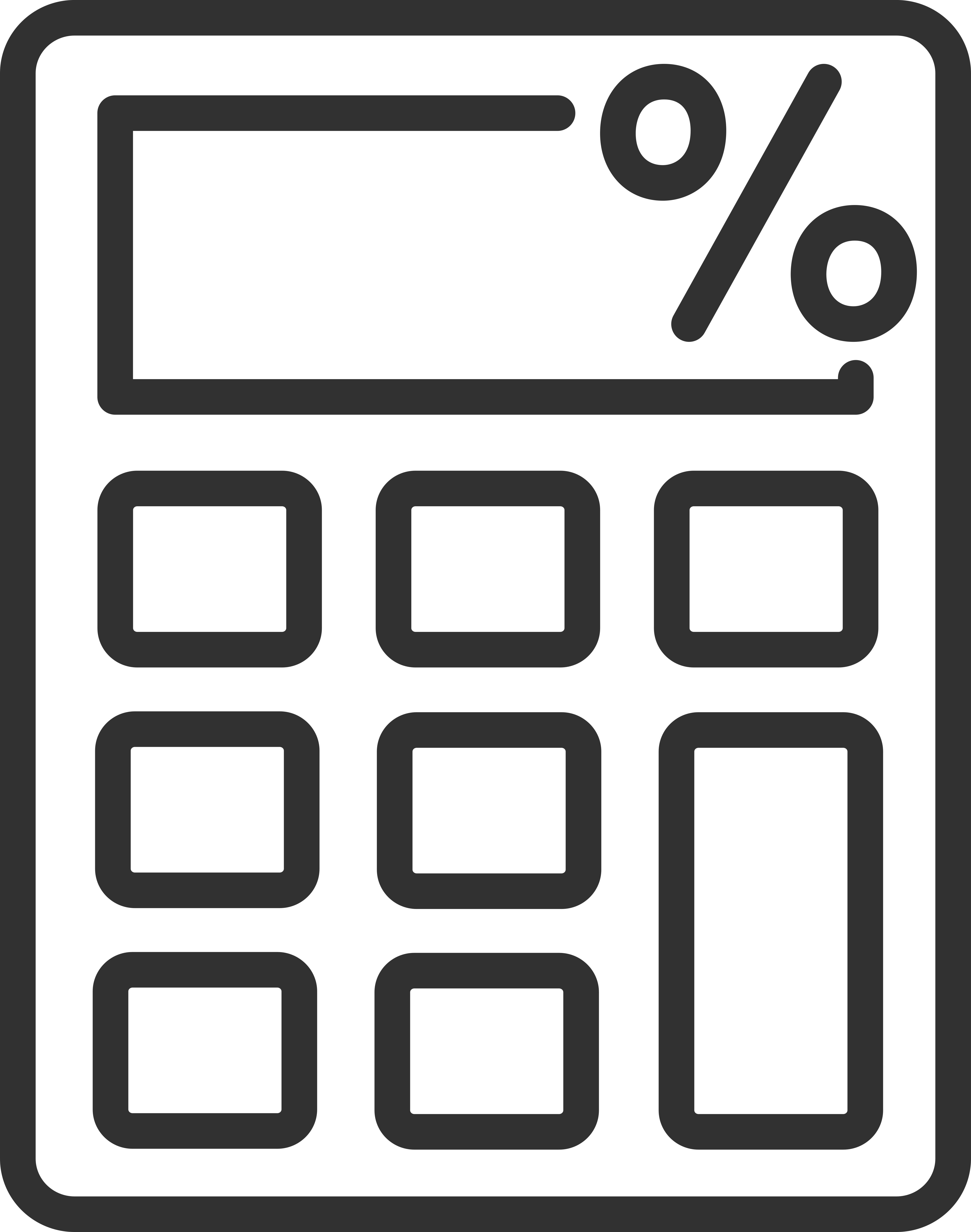 Percentage Calculators Inch Calculator