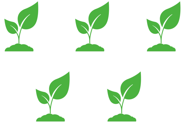 Triangular Plant Spacing Calculator