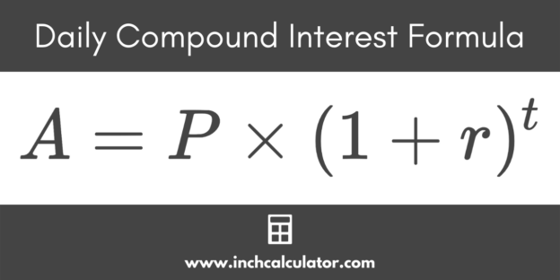 Daily Compound Interest Calculator - Inch Calculator