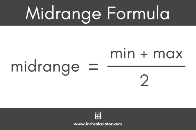 Midrange Calculator - Inch Calculator