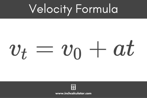 Velocity Calculator - Inch Calculator Velocity Calculator - Inch Calculator