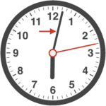 Interactive Analog Clock - Inch Calculator