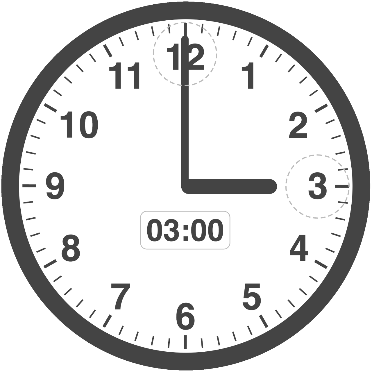 Interactive Analog Clock - Inch Calculator